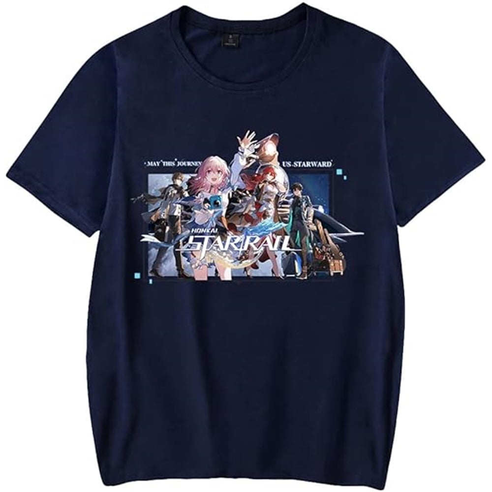 Honkai: Star Rail Merch Anime T-shirt Summer Fashion Street Short ...