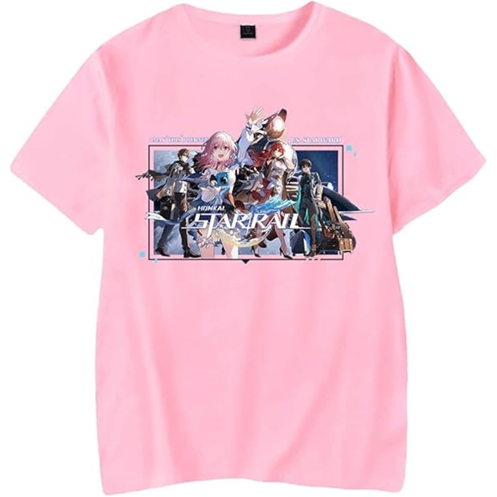 Honkai: Star Rail Merch Anime T-shirt Summer Fashion Street Short ...
