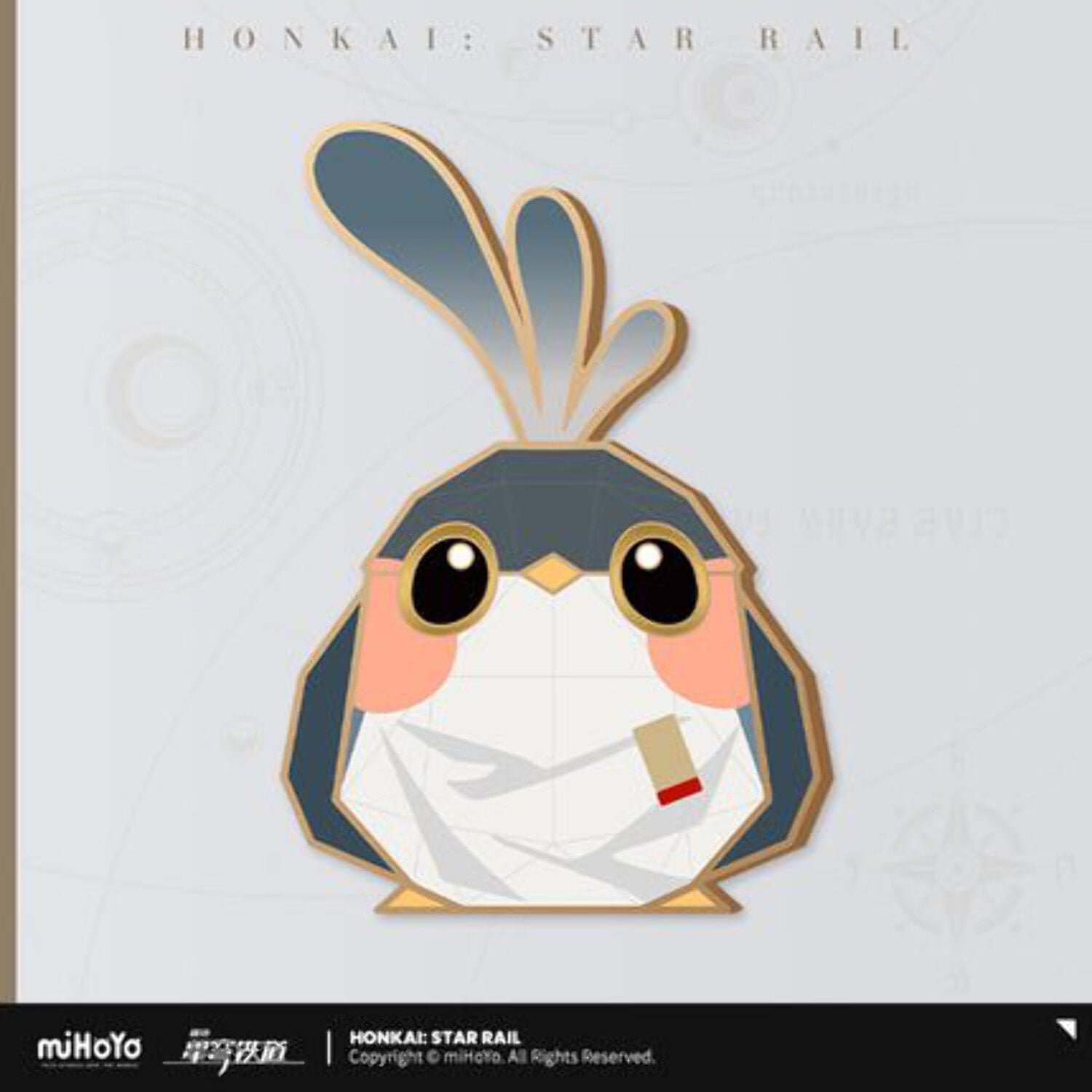 [Honkai Star Rail] Origami Bird Match Series Metal Bookmarks ...