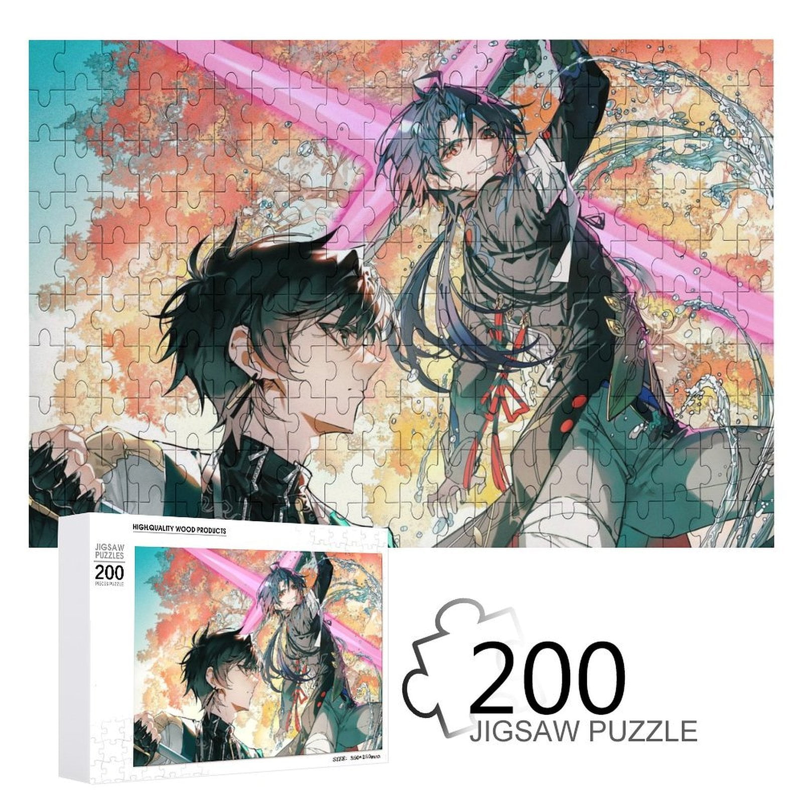 Honkai Star Rail Puzzle For Adults & Kids - 200 Piece Jigsaw Puzzle ...