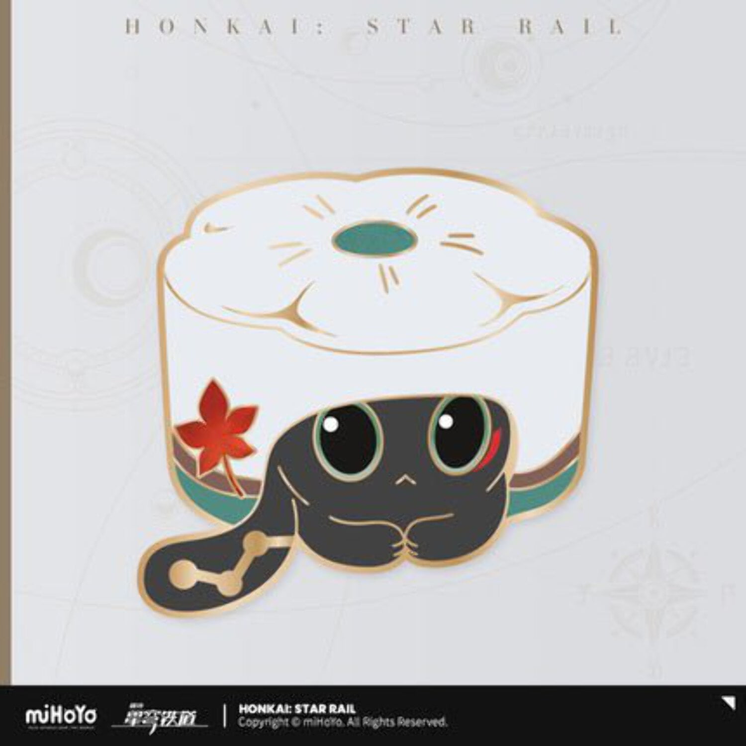 [Honkai Star Rail] Ruan Mei Creation Cat Cake Series Metal Badge - Dan ...