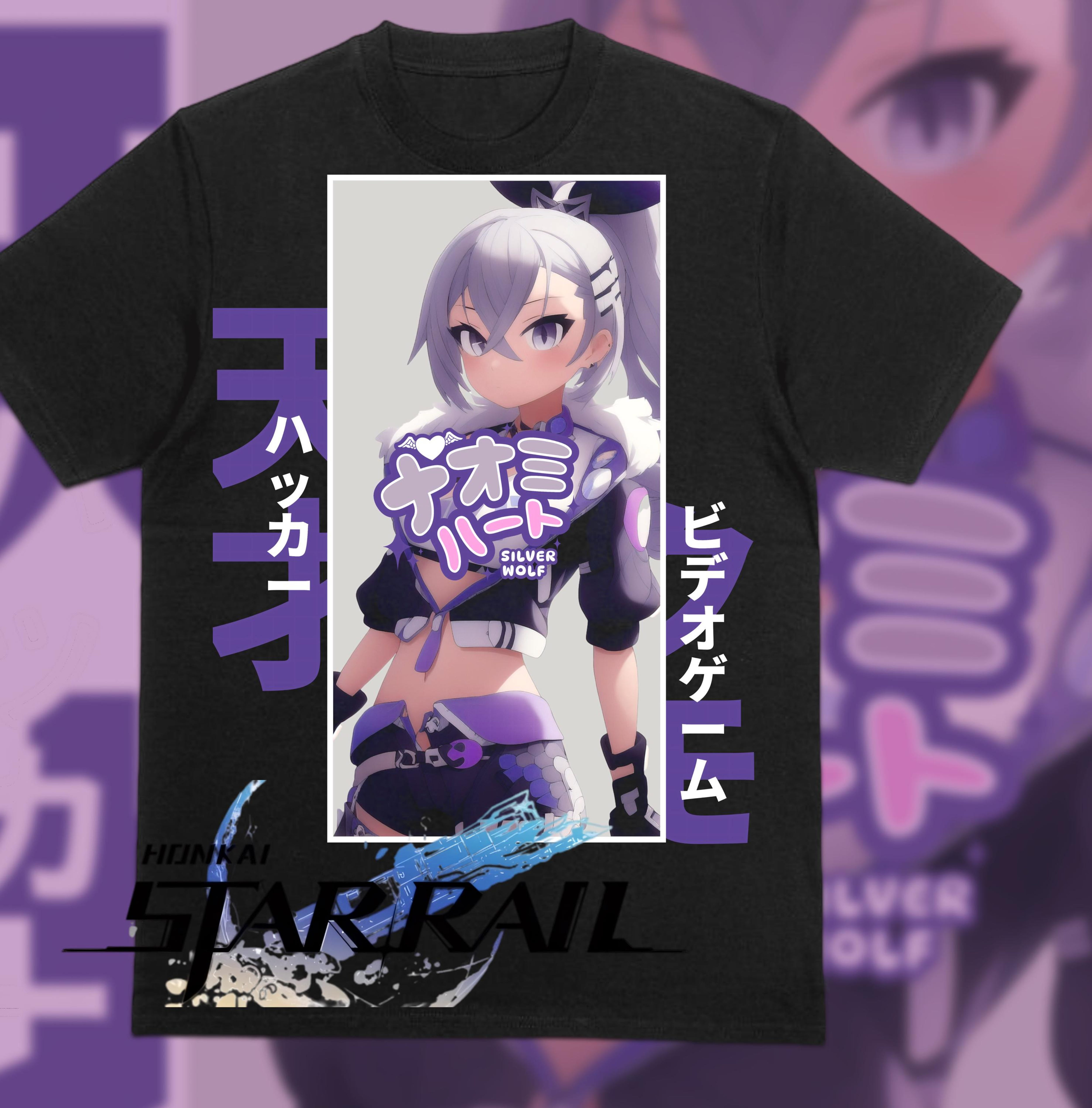 Honkai Star Rail Shirt, Silver Wolf Shirt, Silver Wolf Fan Art Shirt ...
