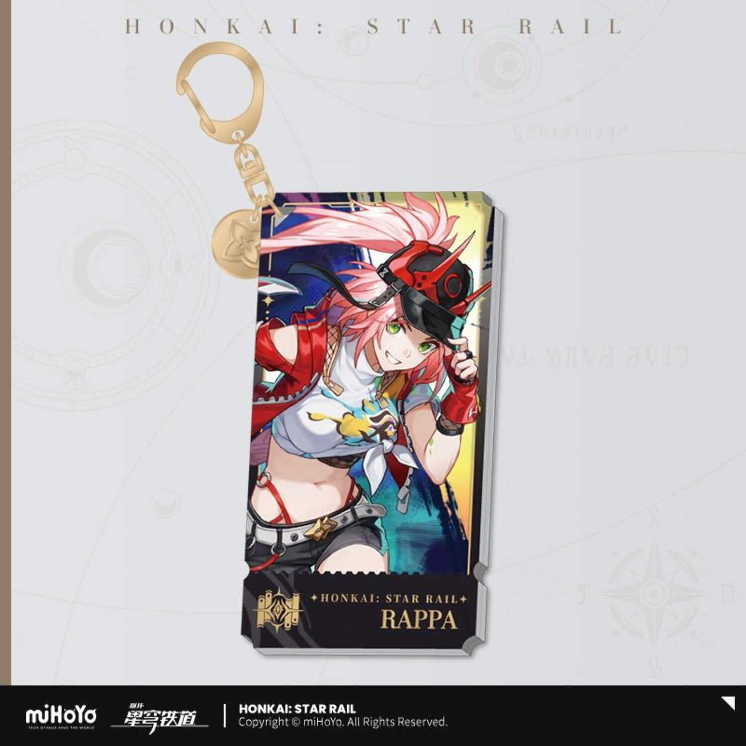 [Honkai Star Rail] Standing Design Series Acrylic Keychain - Rappa ...