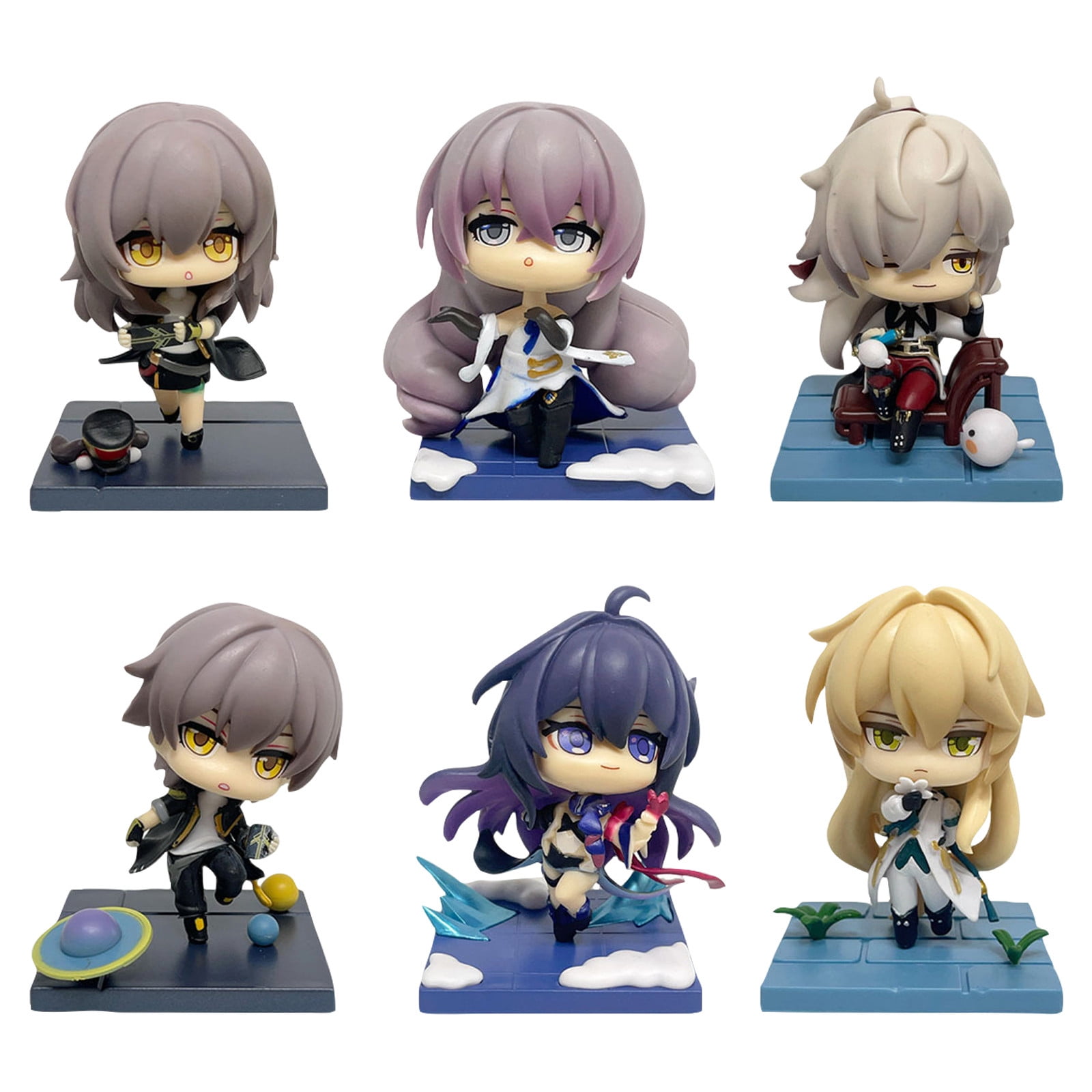 Honkai: Star Rail Time of The First Voyage Chibi Collectible Figures ...