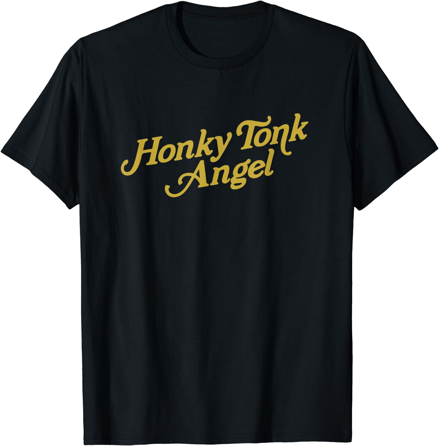 Honky Tonk Angel, Vintage Western Type, Cowgirl Aesthetic T-Shirt ...