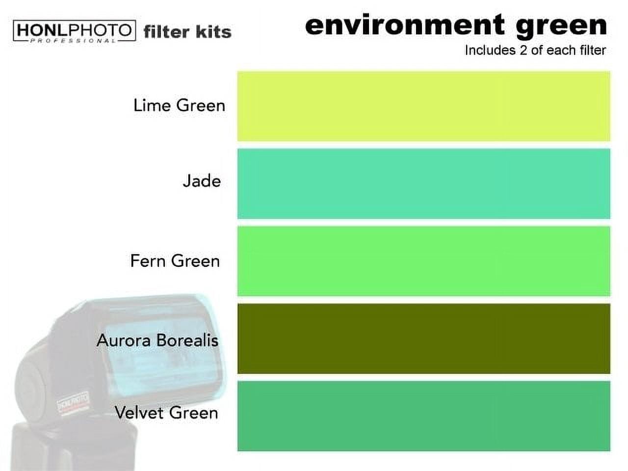 Honl Photo Environment Green Filter Kit - Walmart.com