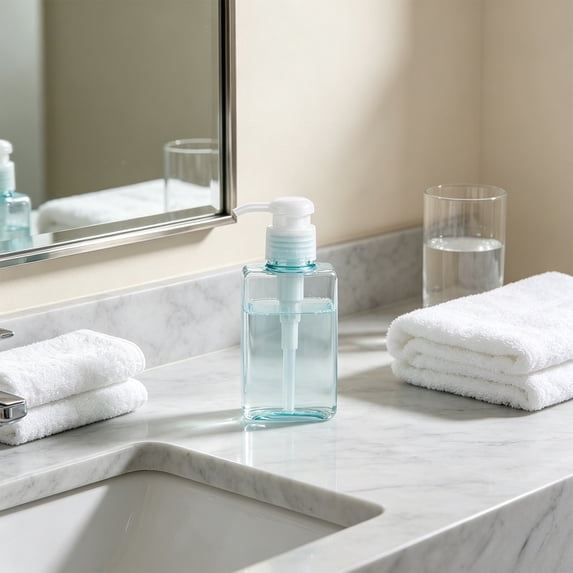 Honmine Portable Travel Squeeze Bottles for Hand Soap, Body Wash ...