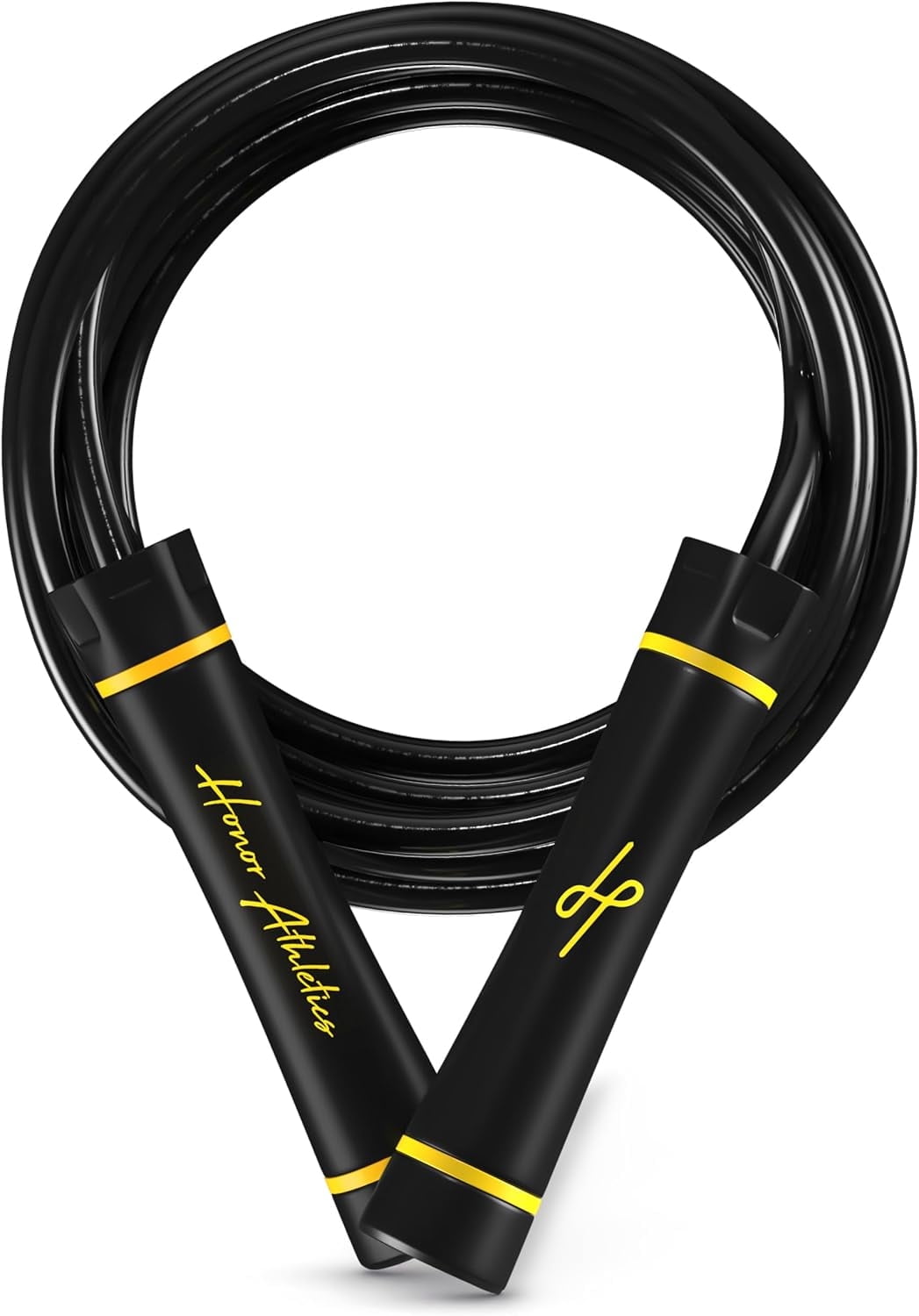 Honor Athletics 3.0 Muay Thai Style Weighted Jump Rope / Crafted for ...