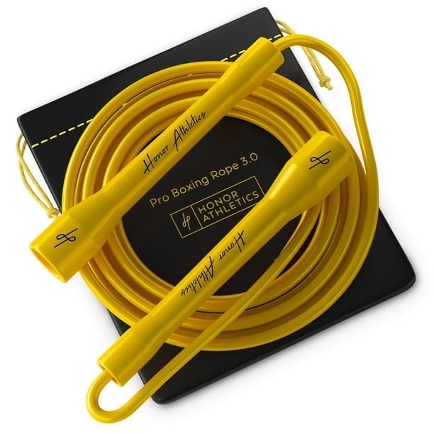 Honor Athletics | Pro Boxing Rope 3.0 | 5.3mm Jump Rope Indoor/Outdoor ...