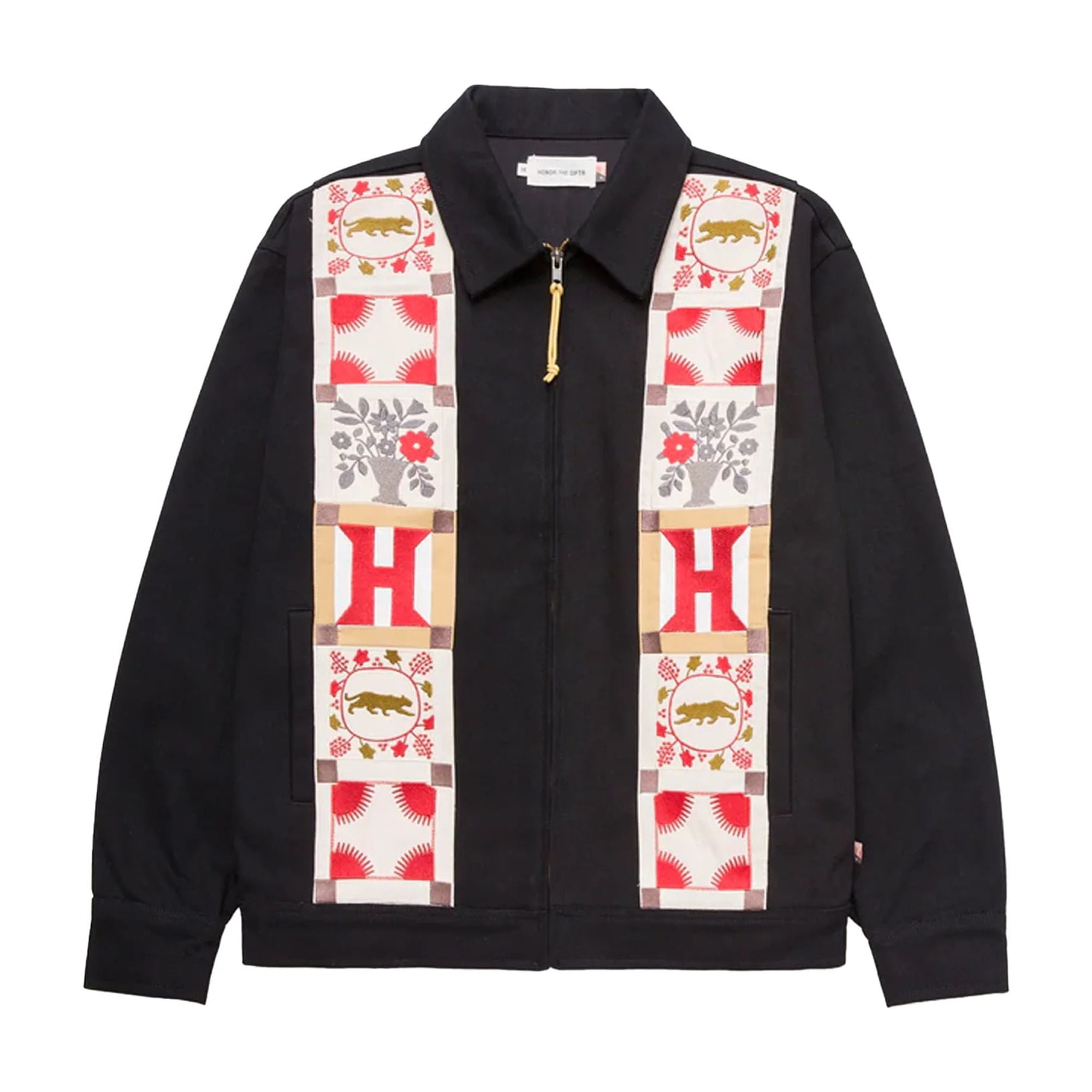 Honor The Gift Men's Hawthorne Patchwork Embroidered Canvas Box Fit ...