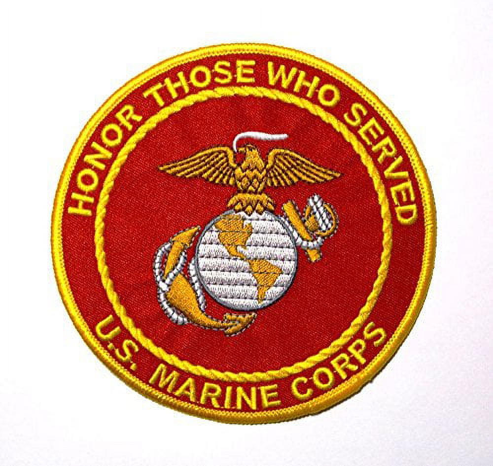 Honor Those Who Served US Marine Corps USMC Embroidered Patch Iron Sew ...
