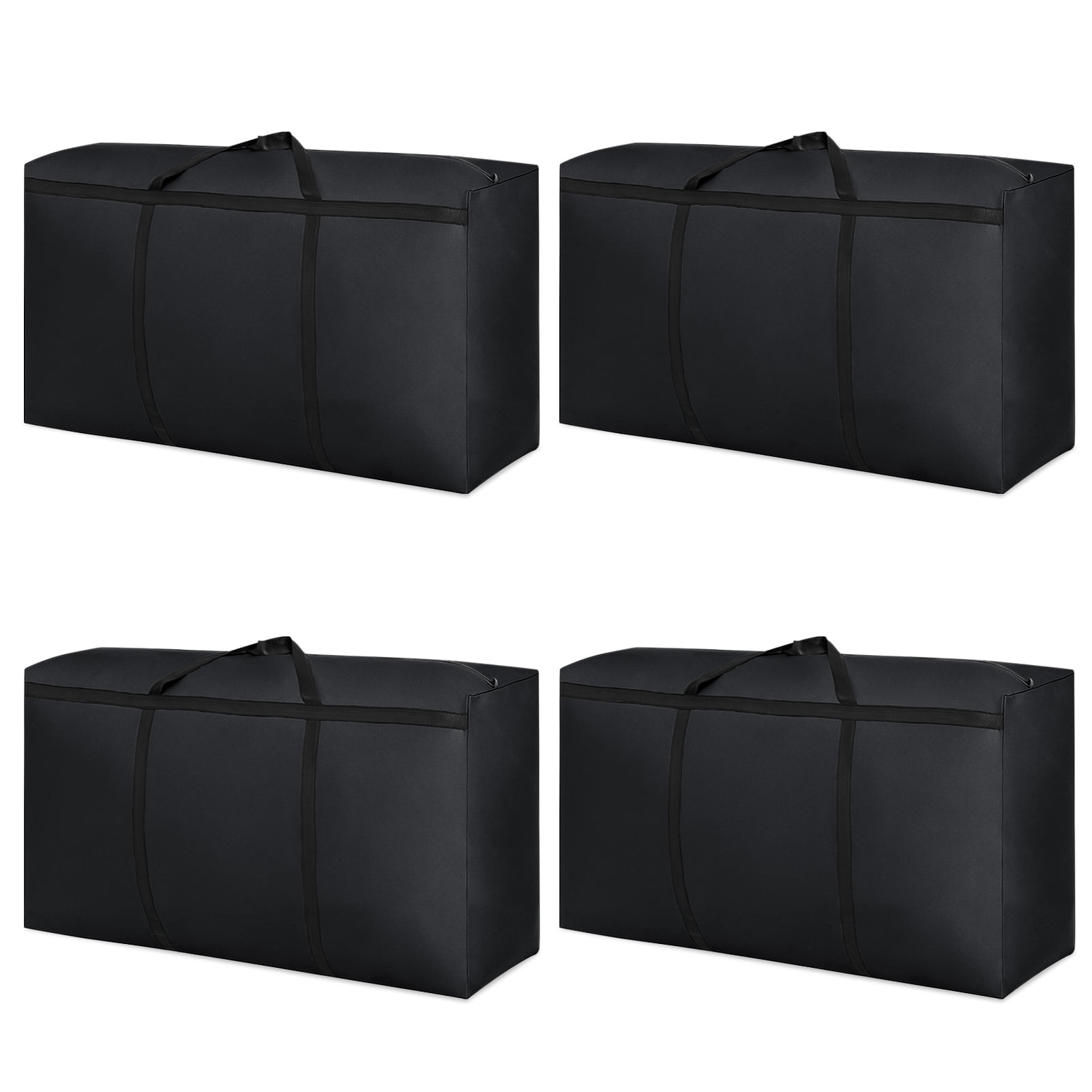 HonorHut 4 Set Folding Storage Bags Extra Large Moving Totes with ...