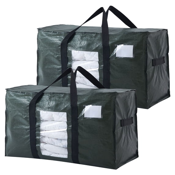 HonorHut Extra Large Moving Bags Heavy Duty Storage Totes Wrap Around ...