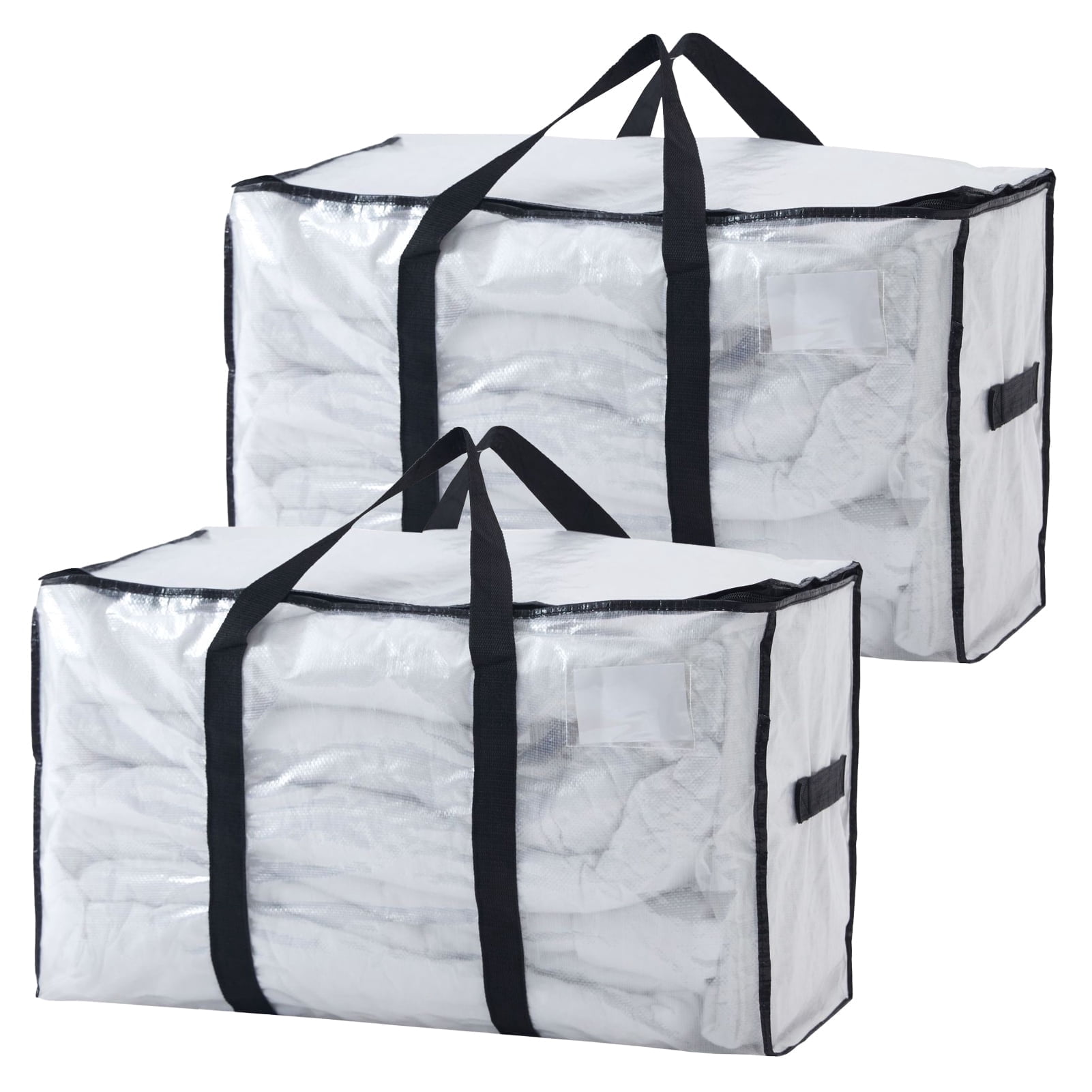 HonorHut Extra Large Moving Bags Heavy Duty Storage Totes Wrap Around ...