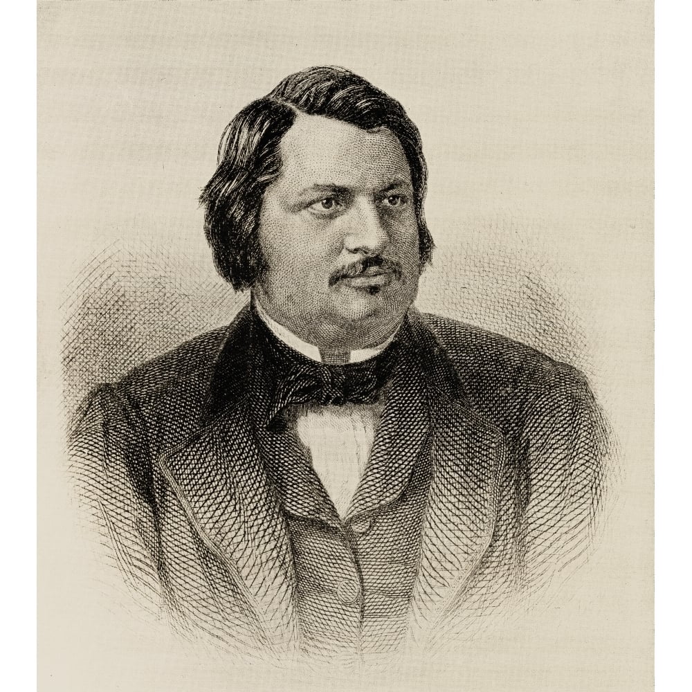 Honore De Balzac 1799-1850 French Writer From The Book The ...