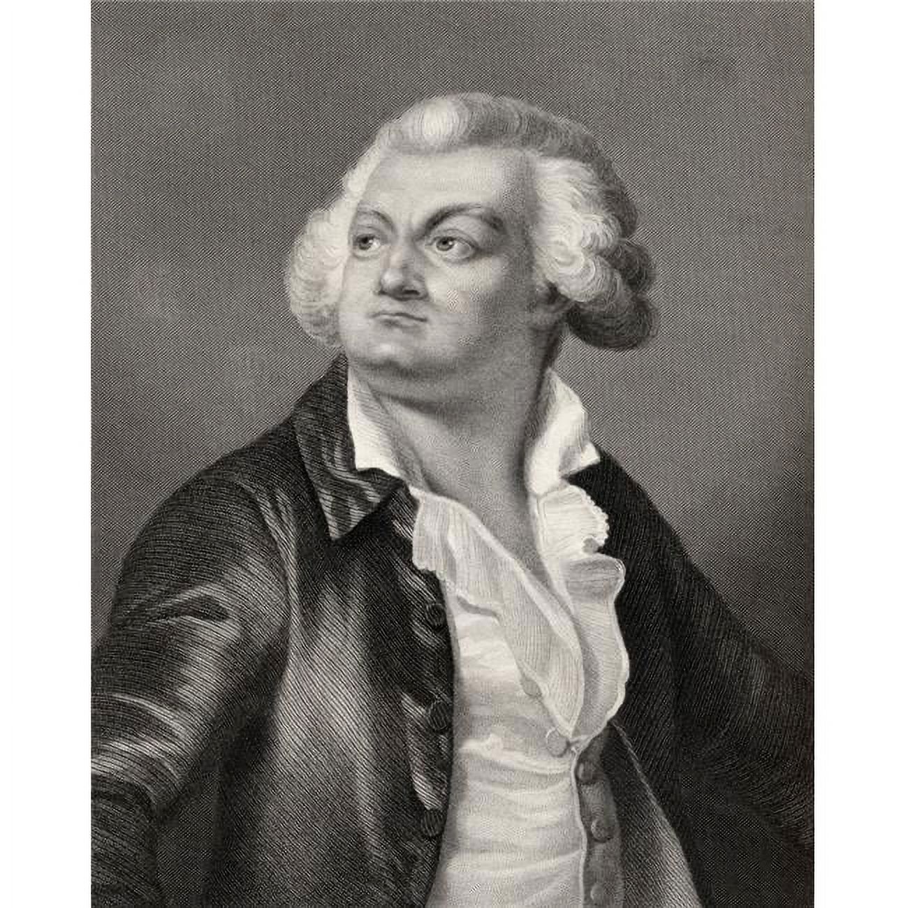 Honore Gabriel Riqueti Comte De Mirabeau 1749-1791 French Revolutionary ...