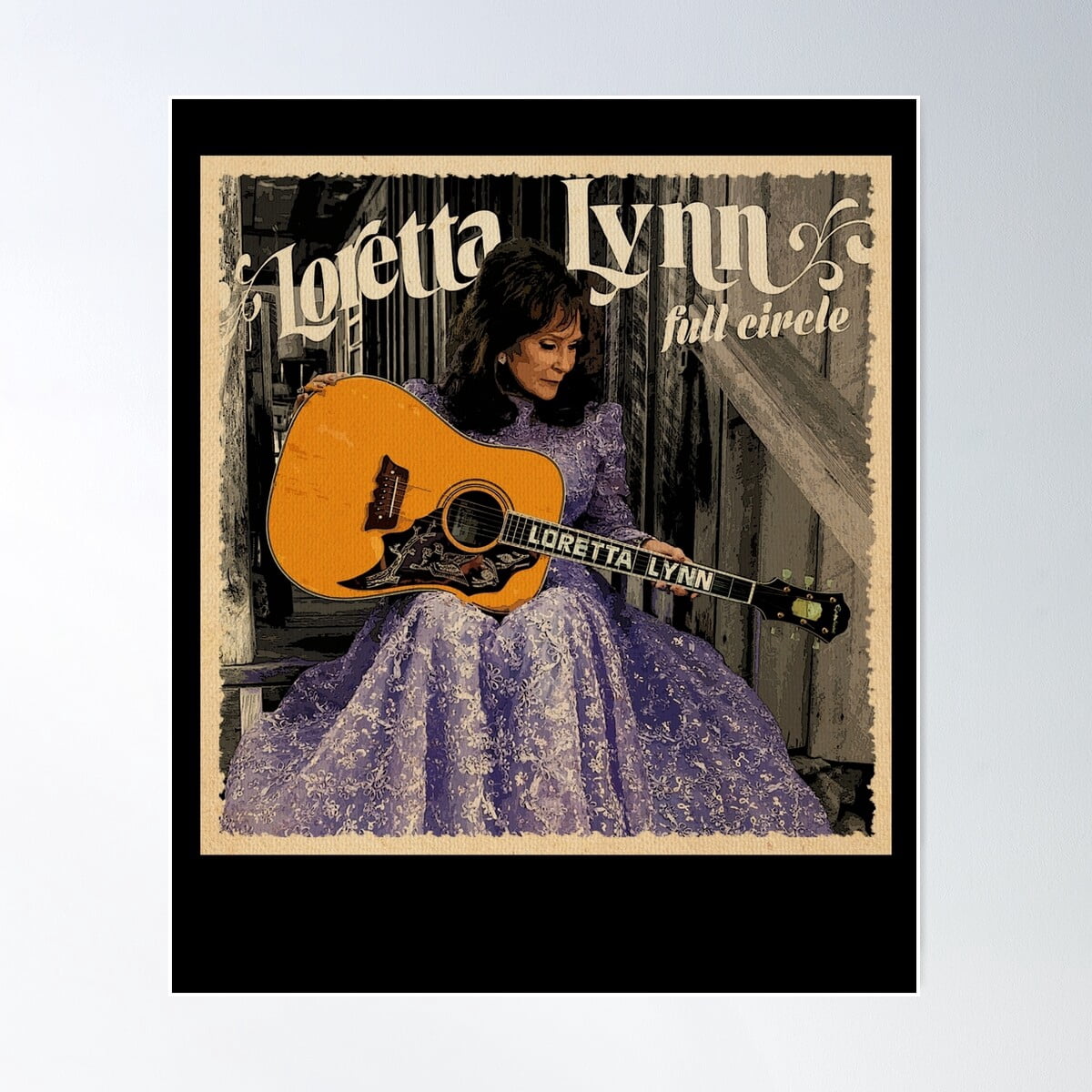 Honoring Loretta Lynns Pioneering Spirit Poster Wall Art, Modern Wall ...