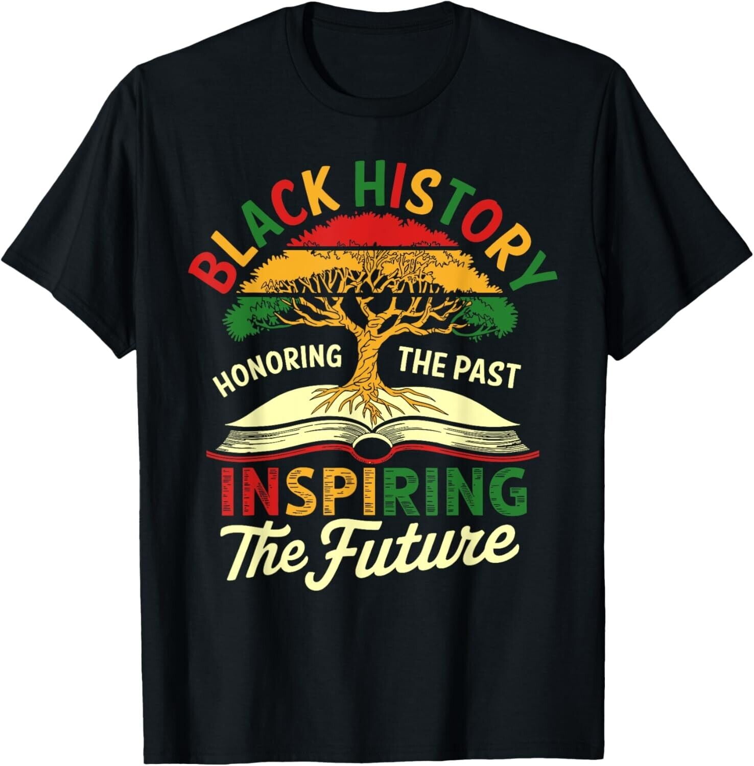 Honoring Past Inspiring Future Shirt, Empowerment Heritage Graphic Tee ...