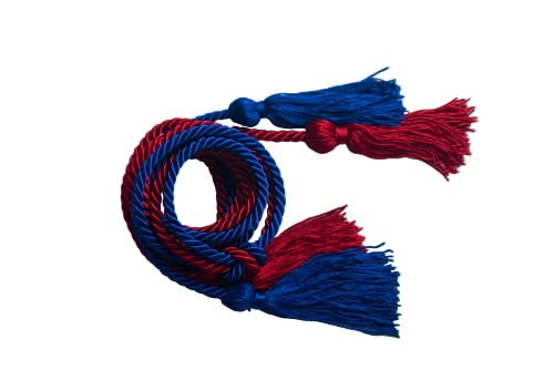 Honors Graduation Academic Double Graduation Honor Cord (Royal Blue/Red ...