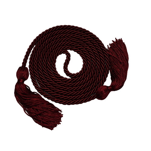 Honors Graduation Academic Honor Cord (Maroon) - pack of 50 - Walmart.com
