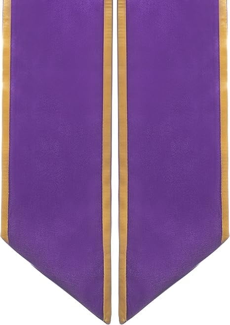 Honors Graduation Academic Stoles/Sashes with Angled Cut and Trim ...