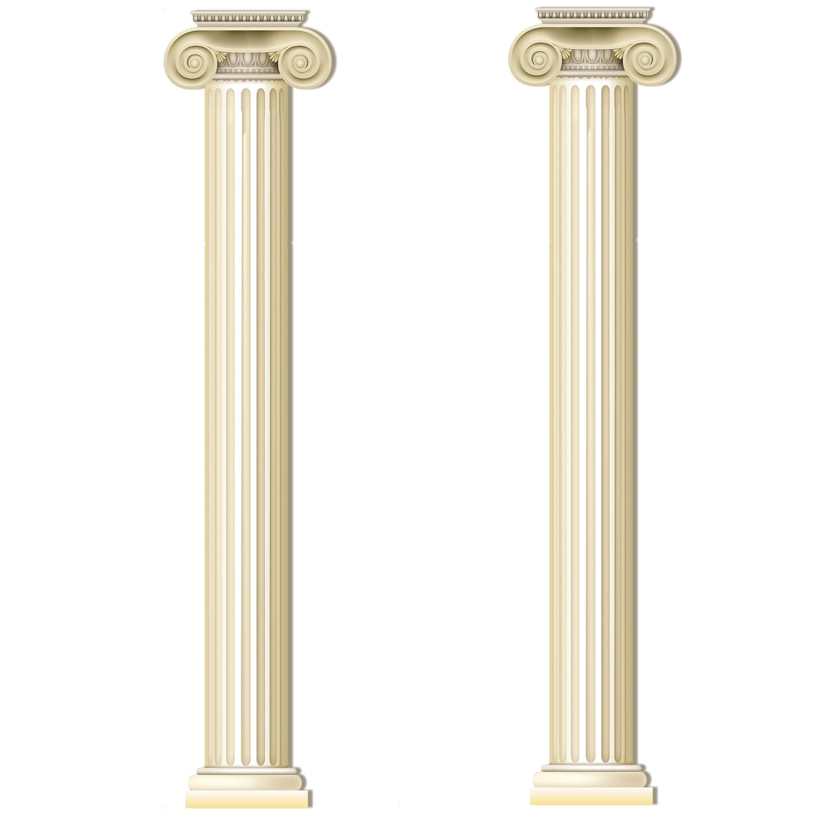 Honoson 2 Pcs PresNok Greek Columns and Pillars Cutouts Greek Party ...