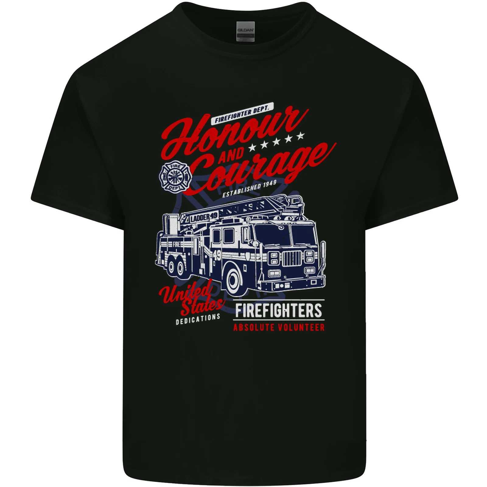 Honour and Courage for a Firefighter and Fireman and First and H11451 ...