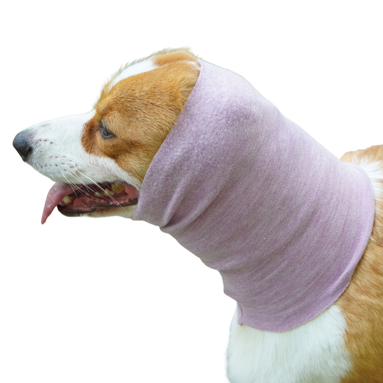 Honrane Dog Hood Hairband Dog Hood for Anxiety Relief Hair No Flap Ear ...