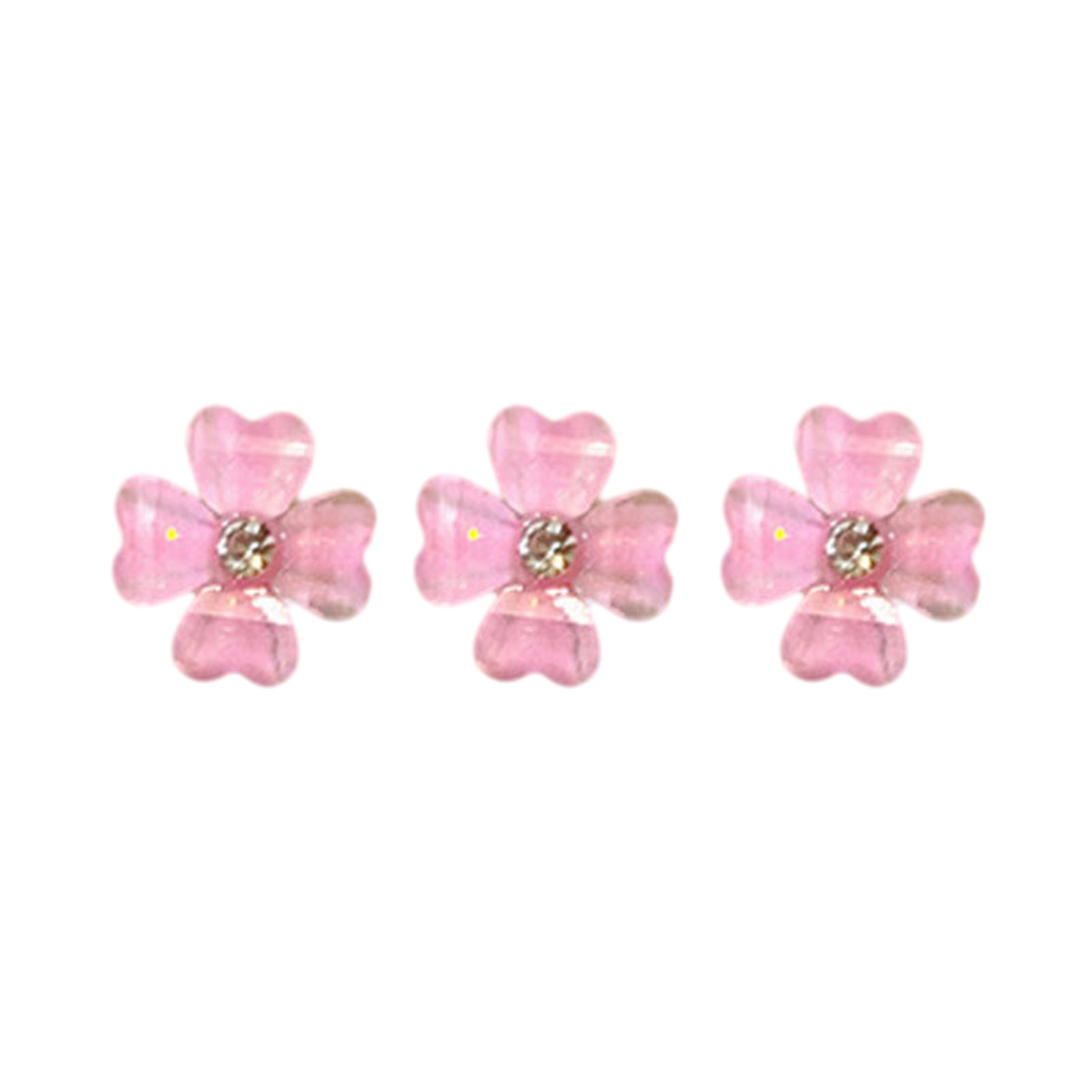 Honrane Girls Hair Pin Flower Shape Hair Buckle Set of 3 Flower-shaped ...
