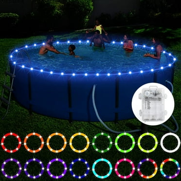 Heldig Underwater LED Lights, 10 LED IP68 Waterproof, Pool Submersible ...