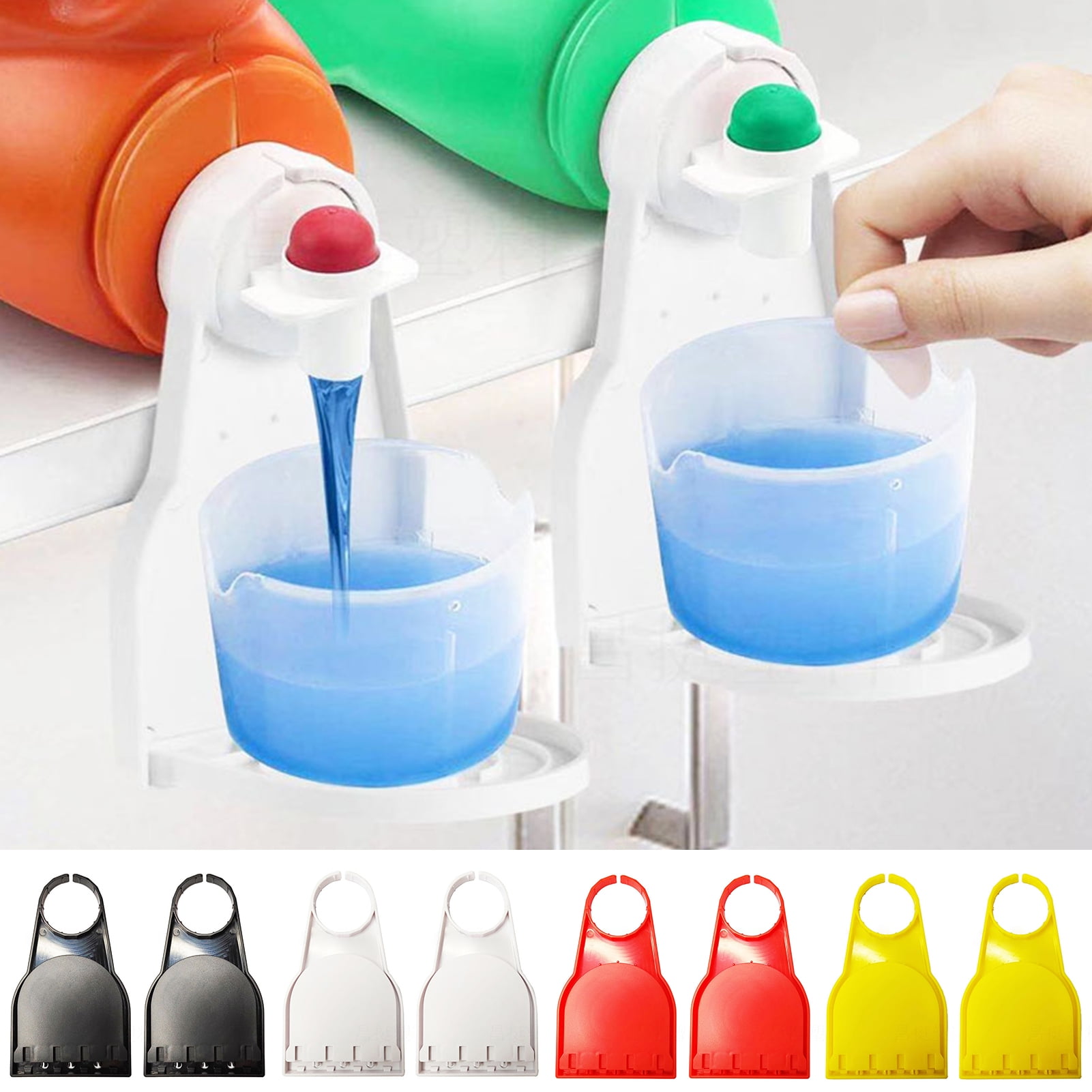Honrane Laundry Detergent Cup Holder - Drip Catcher, No Mess, Leak ...