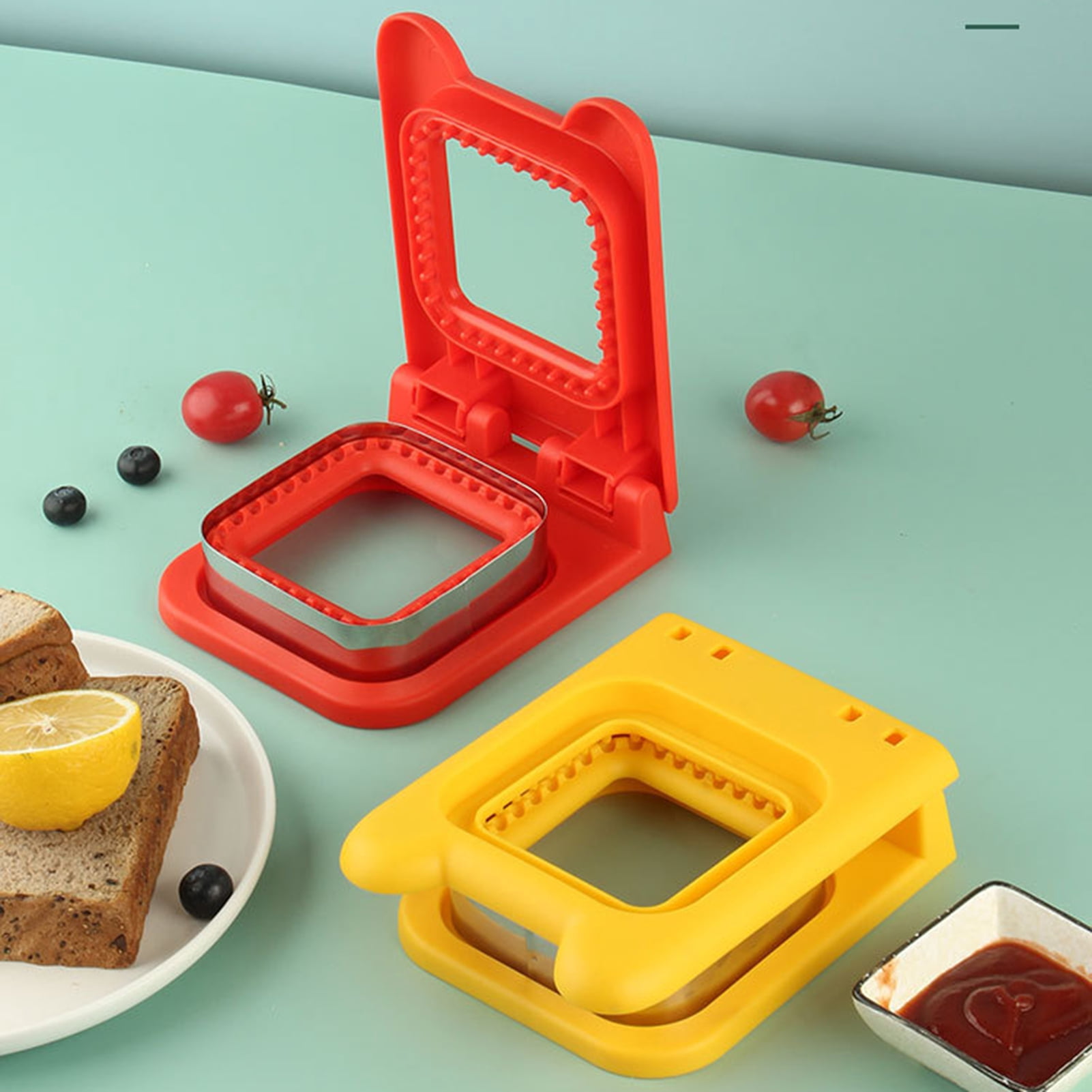 Honrane Premium Food-Grade Sandwich Cutter Mold - Non-Deformable ...