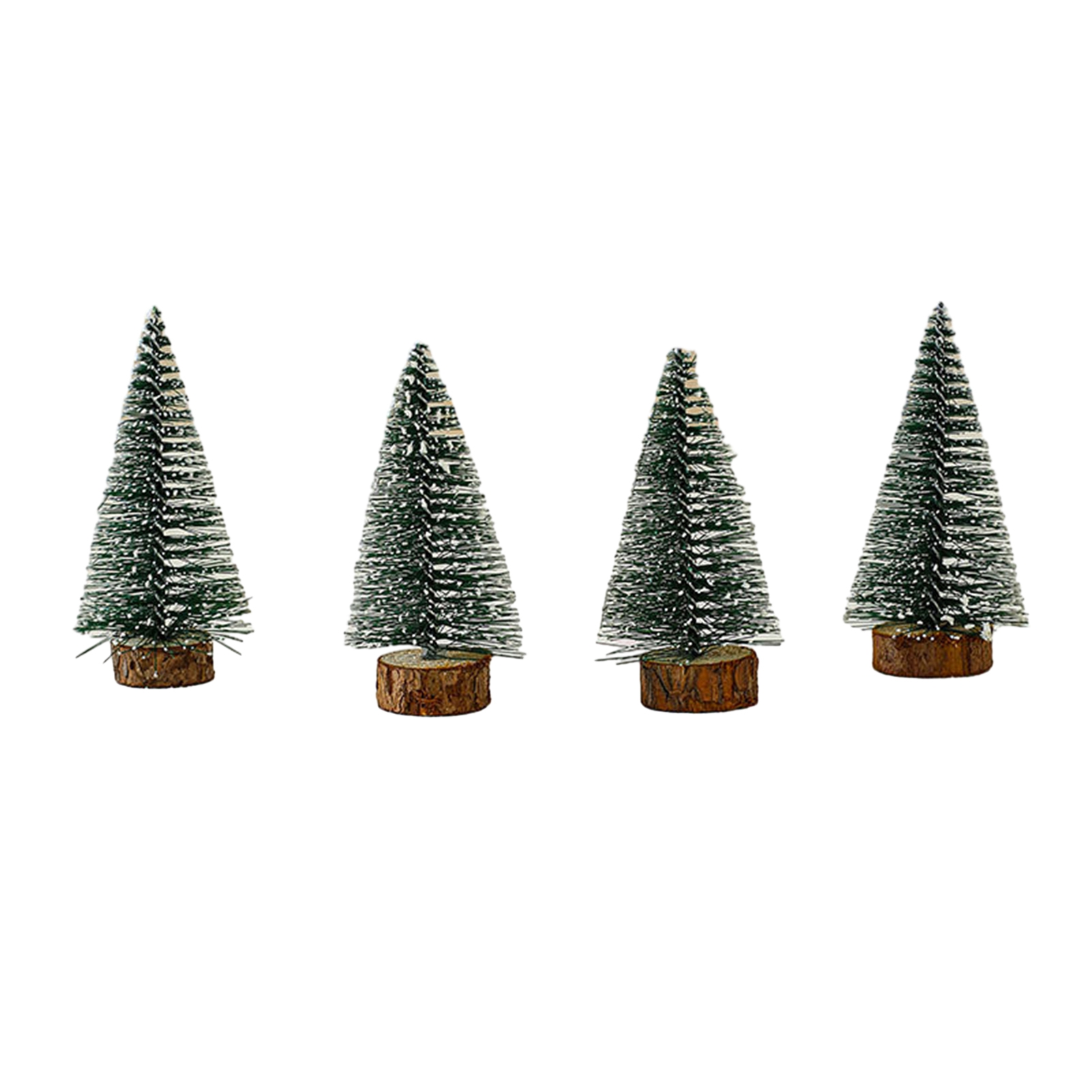 Honrane Stable Christmas Tree Dual Colors Christmas Tree 4pcs Mini ...