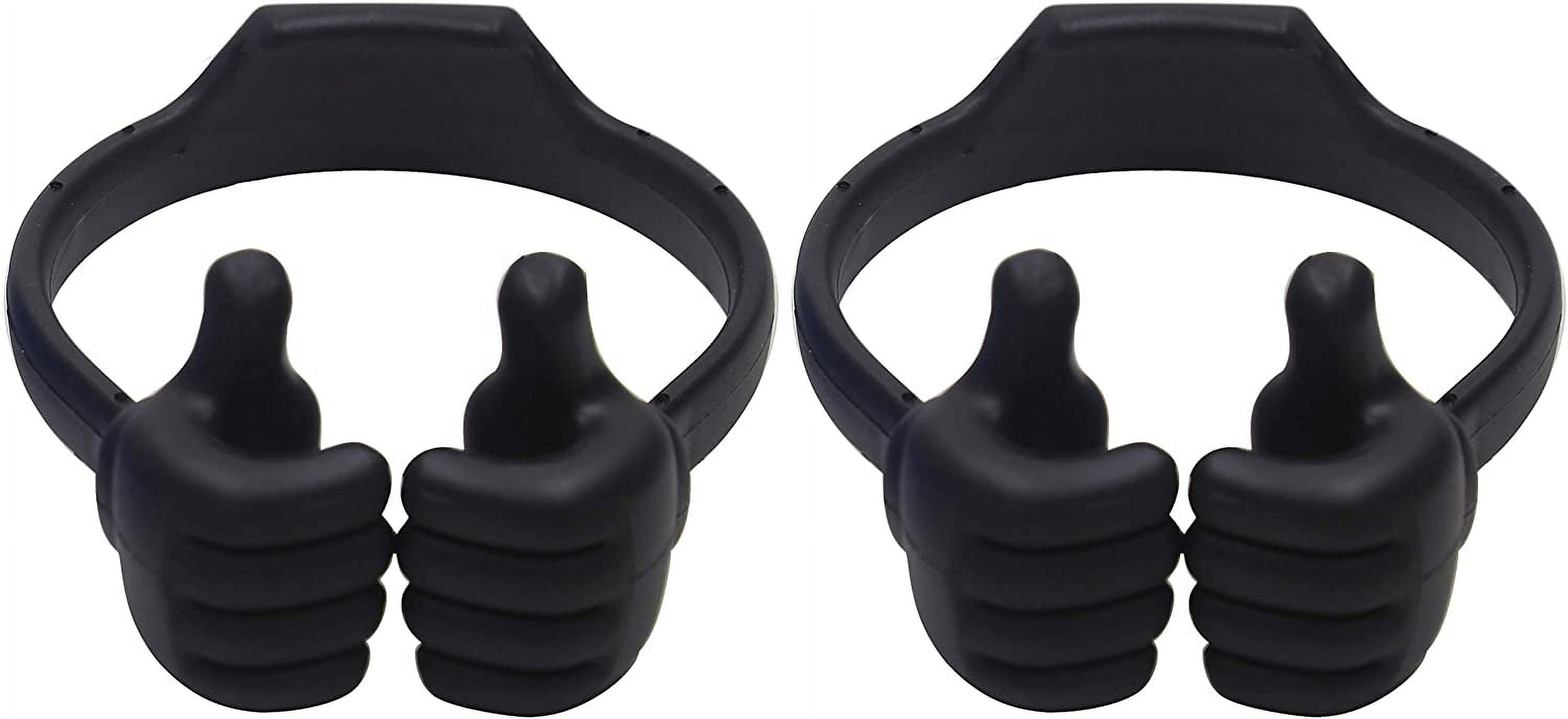 Honsky Thumbs-up Plastic Mobile Smartphone Electronic Stand, Black, 2 ...