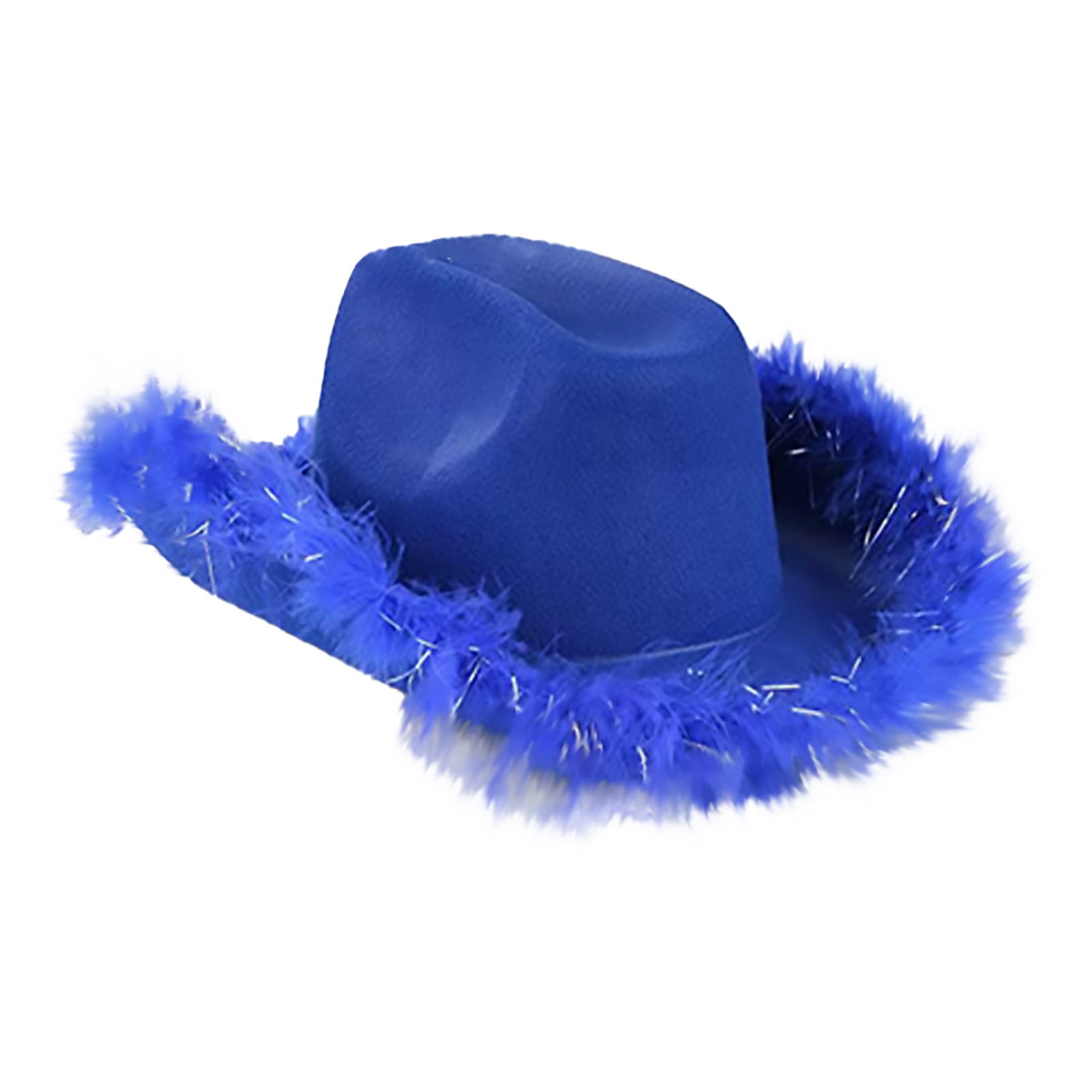 Hontri Bucket Hat Women's Edge Cowboy Hat Trimmed Decorative Hat ...