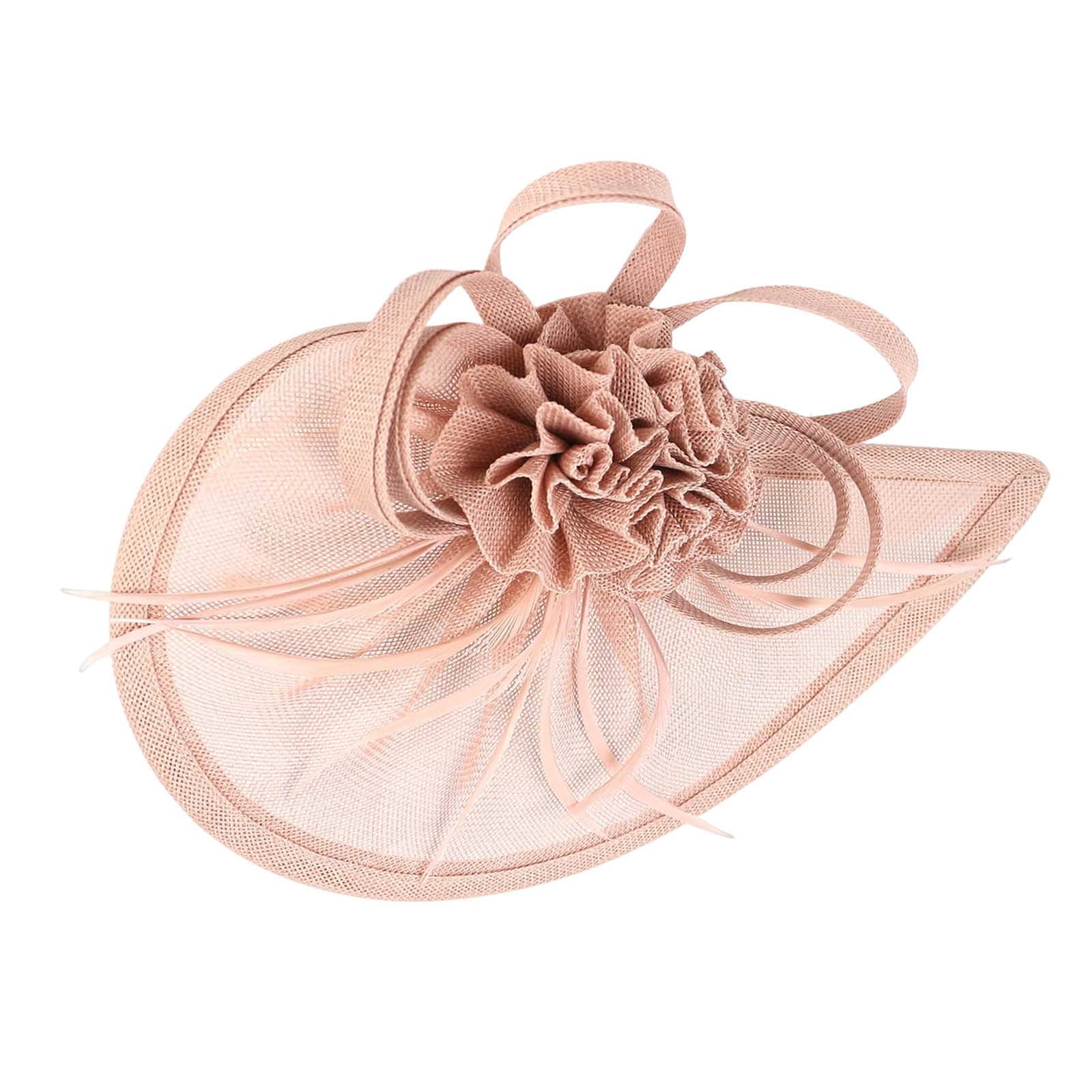Hontri Fascinators Hat for Women 20S 50S 2023 Fascinator Hat Flower ...