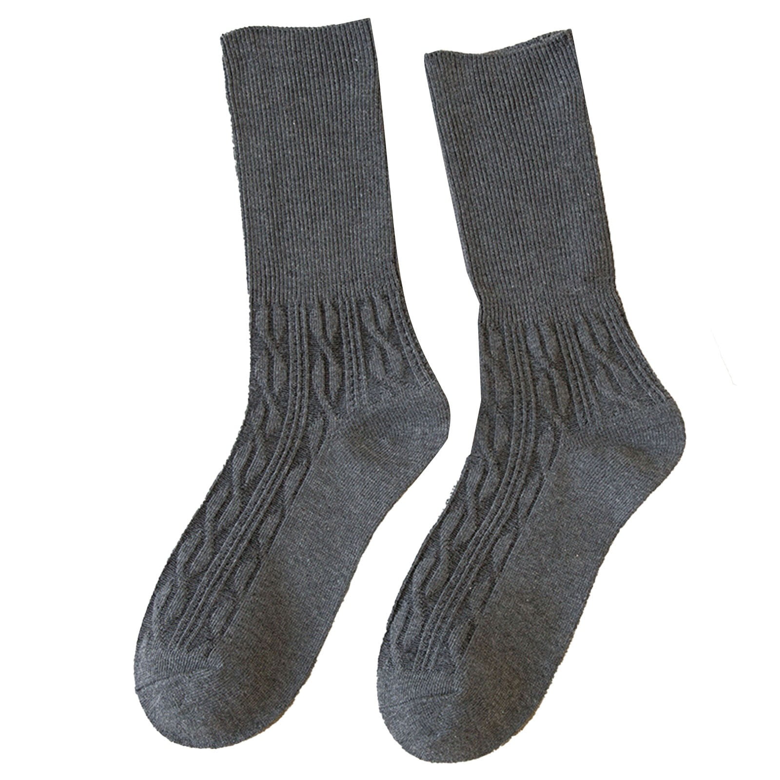 Hontri Red And Green Stockings Solid Color Stacked Socks Wind Loose ...