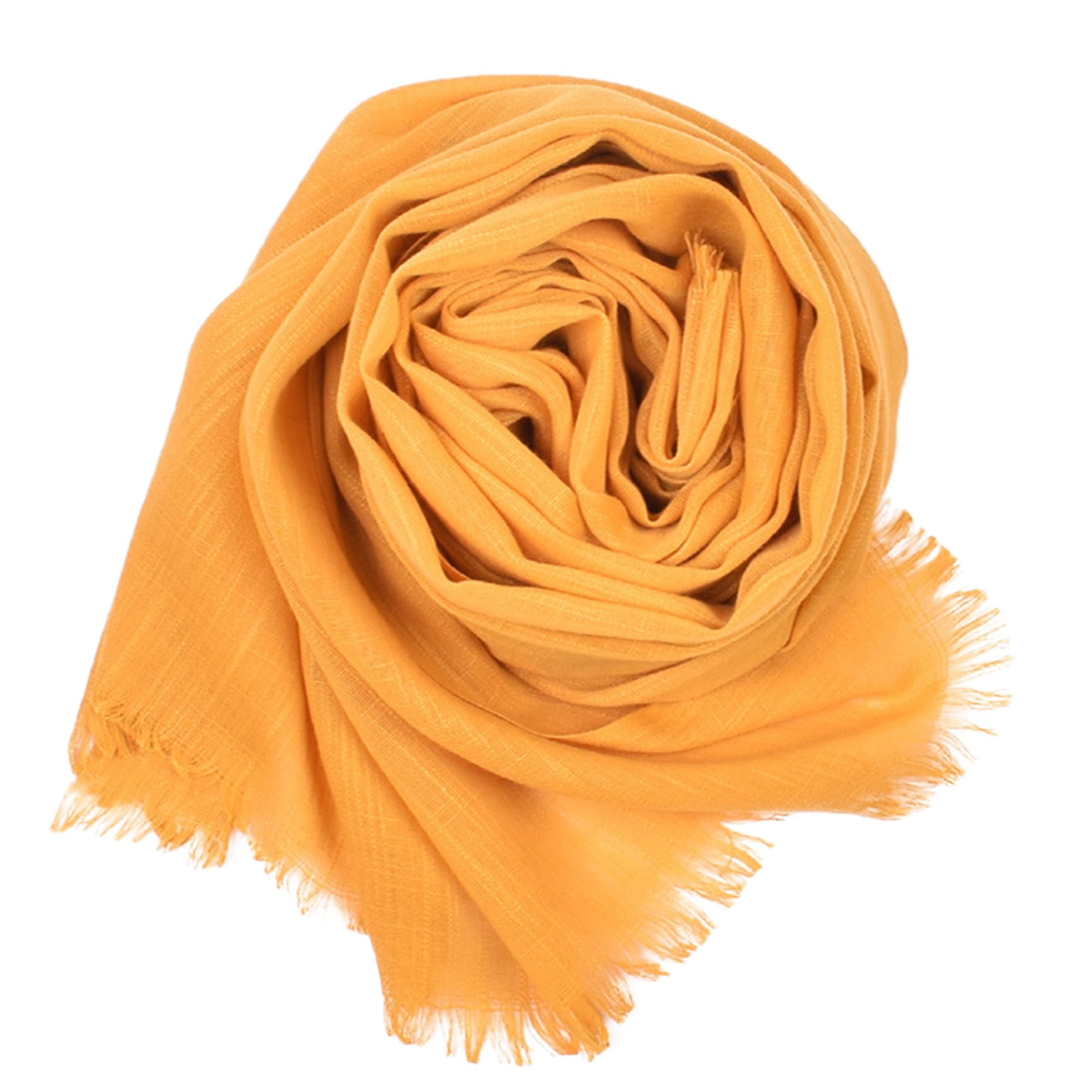 Hontri Scarf Shawl in Sale, Women Girls Soft Tulle Tassel Scarf Shawls ...