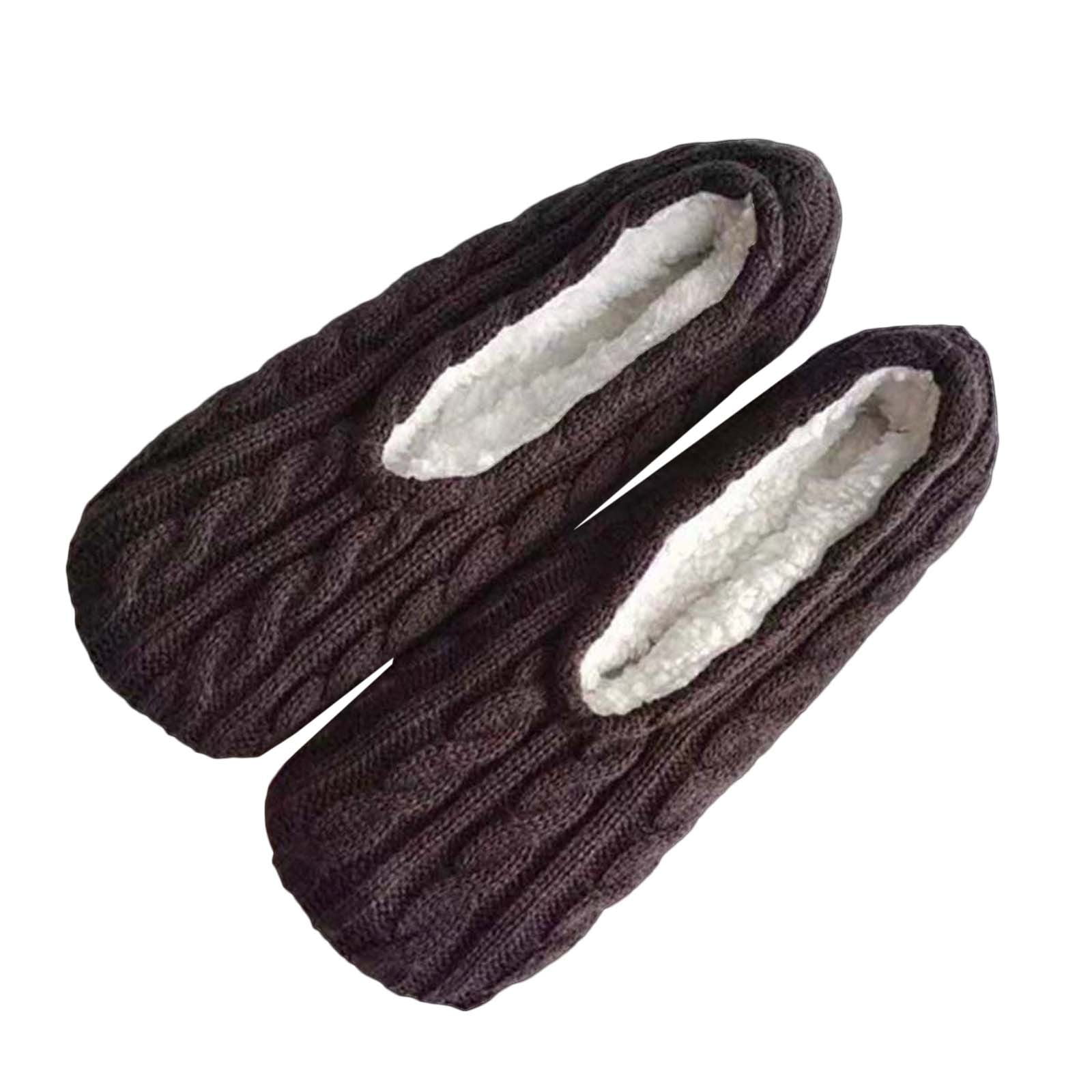 Hontri Slouchy Socks for Women Slipper Socks for Women with Fuzzy ...