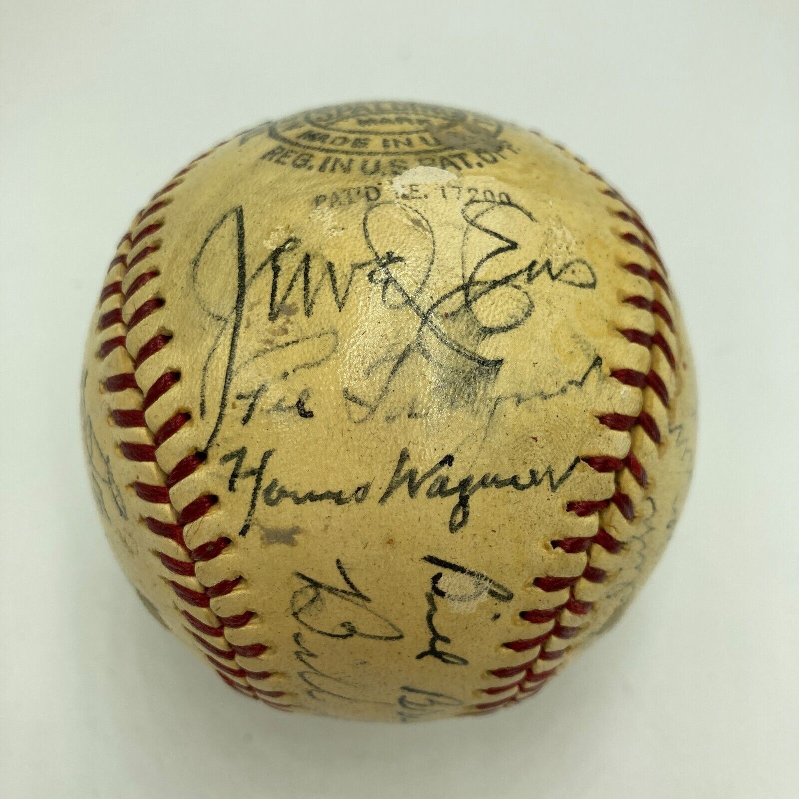 Honus Wagner Paul Waner Arky Vaughan Pie Traynor Chuck Klein Signed ...