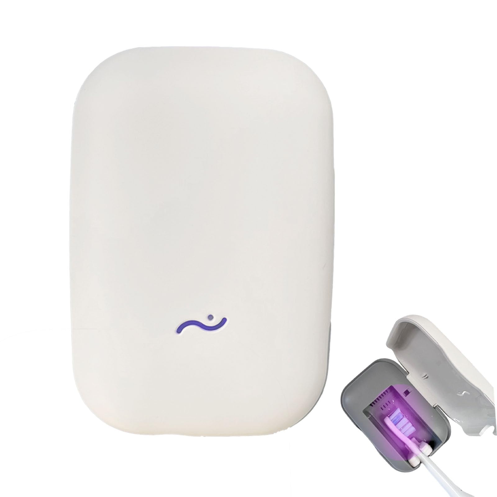 Honzoe Ultra-Portable Toothbrush Cleaner and Holder for any size ...