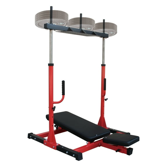 HooKung Vertical Leg Press Machine with Adjustable Leg, Back and Head ...