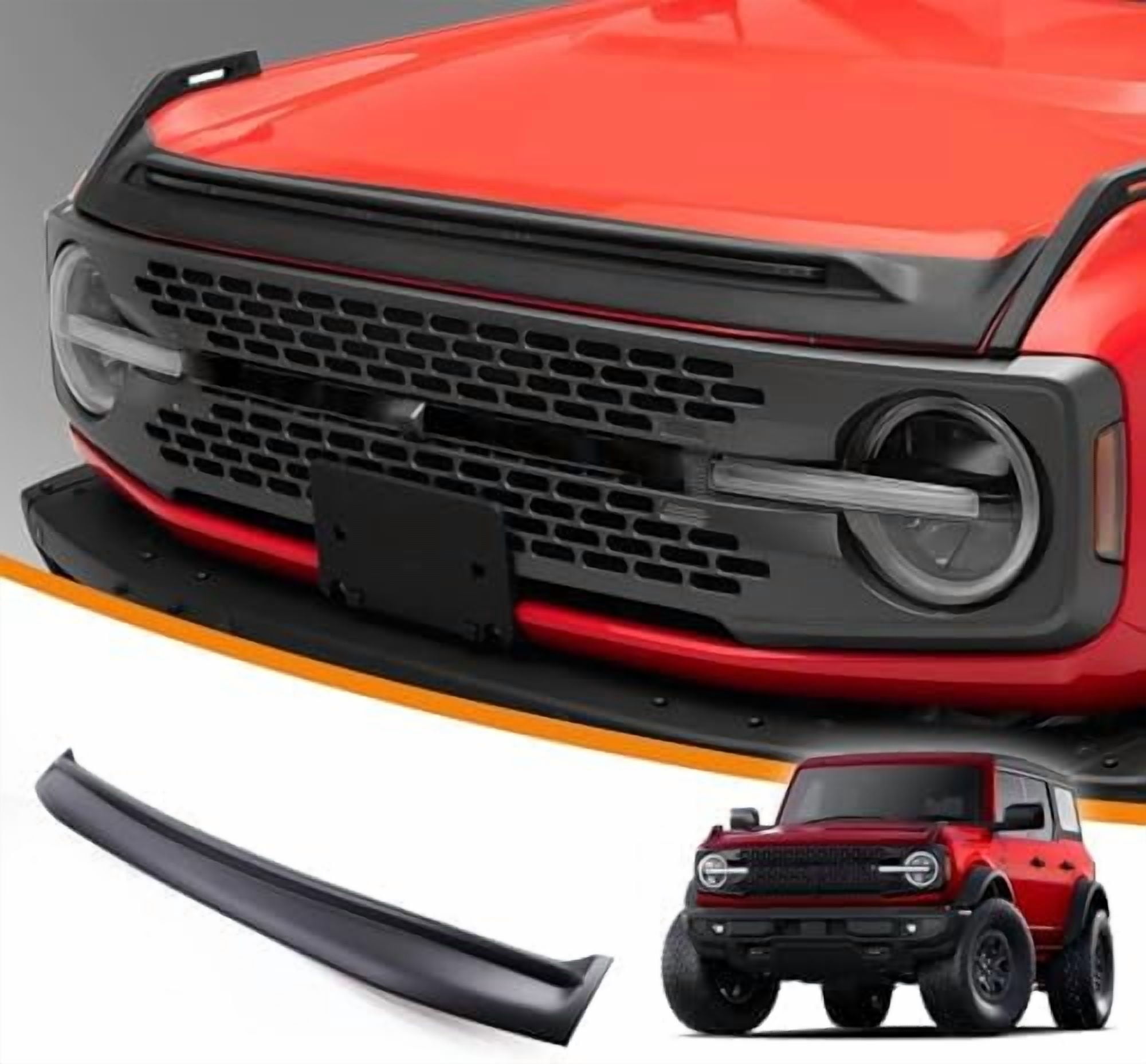 Hood Deflector Hood Protector Fits for Ford Bronco 2021 2022 2023 2024 ...