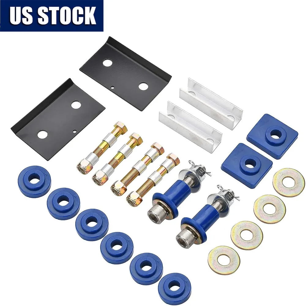 Hood Hinge Pivot Bolt and Bushing Kit 13-04154 13-04164 Fit Peterbilt ...