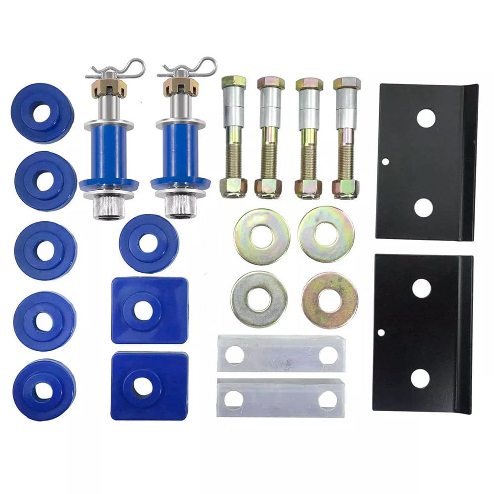 Hood Hinge Pivot Bushing Kits Mounting Bolt Set 13-04154 fits Peterbilt ...