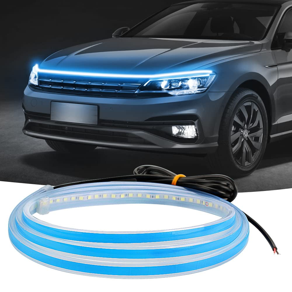 Hood Light 70IN, MIHAZ KEF16 Universal Daytime Running Lights 12V ...