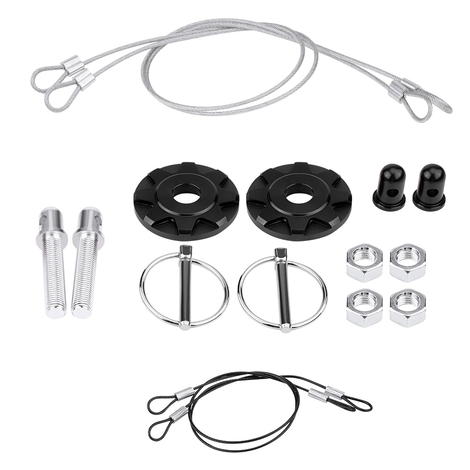 Hood Locks, Quick Release Latch System, T-6 Aluminum Alloy Construction ...