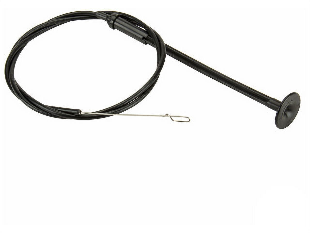 Hood Release Cable - Compatible with 1990 - 1993 Volvo 240 2.3L 4-Cylinder GAS 1991 1992 ...