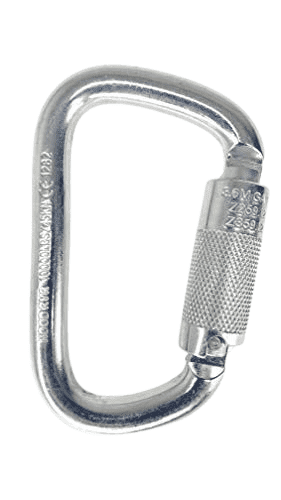 Hood River XX Heavy Duty Locking Carabiner Clip, 10,000 lb Strength ...
