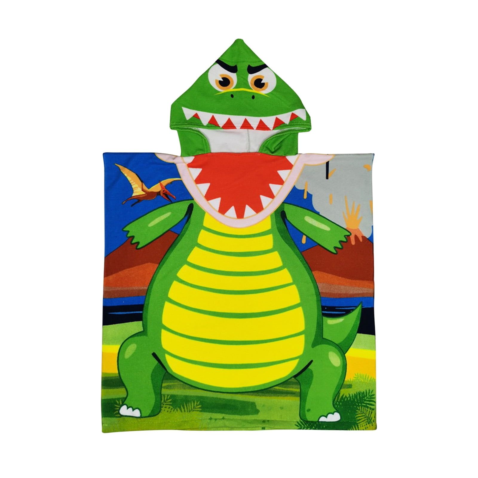 Hooded Bath Towel For Kids Boys Girls, High-Quality Cotton Soft Poncho ...